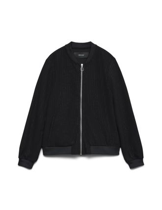 Vero Moda Damen Vmberlin Coco Ls Glitter Bomber Noos, Black, x_l