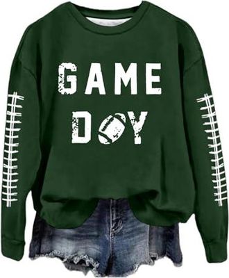 Generic Sweats athl&eacute;tiques pour femmes, v&ecirc;tements graphiques &agrave; manches longues, coupe ample, sweats &agrave; capuche Backwoods Automne Goth Workou Country Y2K Univer