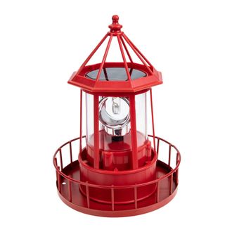 OSALADI Rotierendes Leuchtfeuer Meeresdekor Solarbetriebene Lichter H&auml;ngender Kronleuchter F&uuml;r Den Au&szlig;enbereich Solarlichter F&uuml;r Den Au&szlig;enbereich Solarlichter