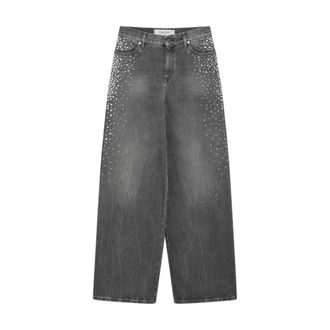 Golden Goose Femme, Jeans, Gris, Taille: W26 Jeans larges &agrave; clous
