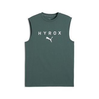 Puma x HYROX Cut-Off Tanktop Herren, Accessoires, Gr&uuml;n, XXL