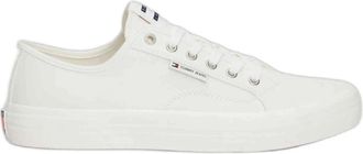 Tommy Jeans Homme, Chaussures, Blanc, Taille: 46 EU Baskets