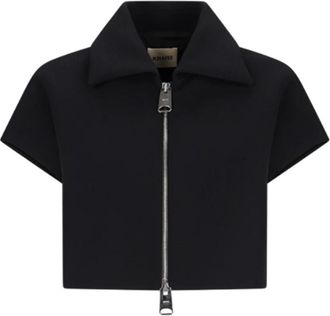 Khaite Femme, Vestes, Noir, Taille: 36 FR Haut élégant Robin pour femmes