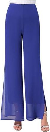 Generic Pantalon 7 8 Femme Taille Haute Taille Carotte Oversize Souple Portefeuille Jambe Cuire Grosses Patchwork 46 Quart Femmes Palazzo Imprime Essentials G