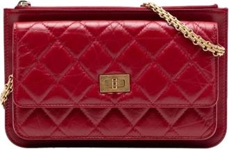 Chanel Pre-owned Wallet on Chain - Femme - Pre-owned - Rouge - Taille: ONE Size