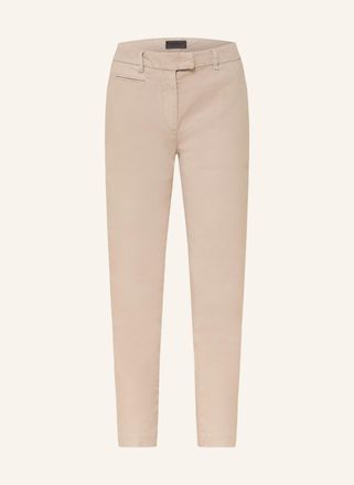 Dondup 7/8-Hose Perfect Mit Leinen beige