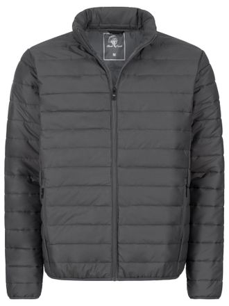 Rock Creek Herren Steppjacke &Uuml;bergangsjacke Leicht Herrenjacke M&auml;nner Jacken Stepp Jacken mit Kapuze Daunenjacke Thremojacke H-353 Dunkelgrau 3XL