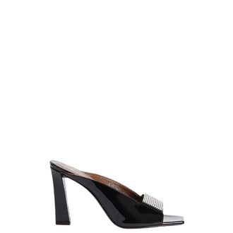 Giuseppe Zanotti Minimalist Pantolette mit Absatz - - Shoes - Damen - Schwarzk - 36 EU