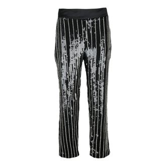 Elisabetta Franchi Weite Hose - - Trousers - Damen - Schwarzk - XS