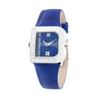 Laura Biagiotti Femme, Accessoires, Violet, Taille: ONE Size Montre habill&eacute;e en cuir avec cadran
