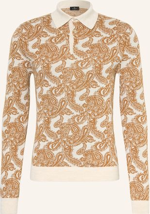 Etro Etro Strick-Poloshirt beige