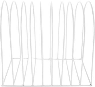 Holibanna Metall B&uuml;cherregal f&uuml;r Schreibtisch mit Vertikalen F&auml;chern Kratzfestes Desktop Organizer Regal f&uuml;r Aktenordner B&uuml;cher Ordner Kompakter Tischablage Org