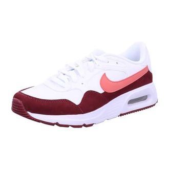 Nike Femme W Air Max SC Chaussures Basses, White Adobe Team Red, 38 EU