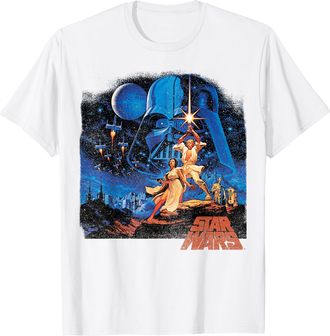Star Wars A New Hope klassisches Vintage-Poster-T-Shirt C2 T-Shirt