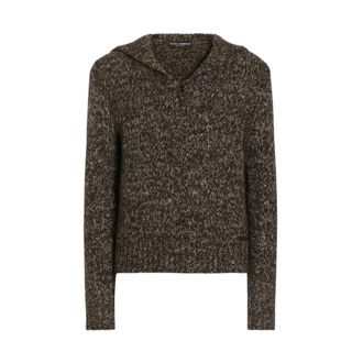 Dolce & Gabbana Round-Neck Strickwaren - - Knitwear - Herren - Braun - M