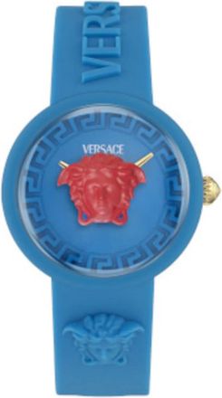 Versace Uhren - Quarz-Analoguhr Medusa Pop Kids - Gr. unisize - in Blau - f&uuml;r Damen