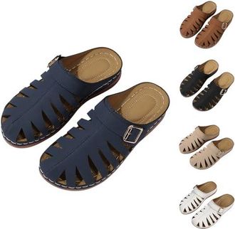 Generic Pantoufles dint&eacute;rieur en coton et mousse &agrave; m&eacute;moire de forme pour femme avec semelles ext&eacute;rieures en caoutchouc antid&eacute;rapantes lavables pour l&eacute;t&eacute; - Con