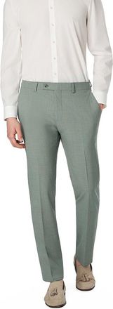 Daniel Hechter Herren Hose gr&uuml;n Schurwoll-Stretch