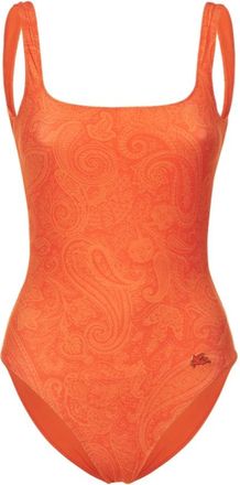 Etro Femme, Maillots de bain, Orange, Taille: 36 FR One-piece