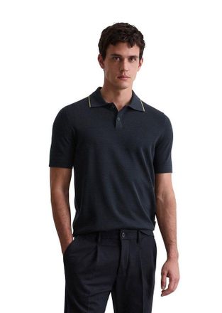 Marc O'Polo Poloshirt DFB Travel Collection aus Strick, aus reiner Bio-Baumwolle, regular fit