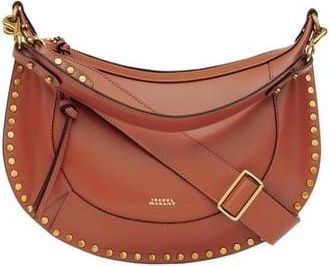 Isabel Marant Sac &agrave; main Naoko &agrave; clous en cuir lisse