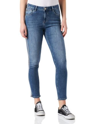 Garcia Garcia Damen GS000116 Skinny Jeans, per Pack Blau (Medium Used 5120_28), 36 (Herstellergr&ouml;&szlig;e: 28)