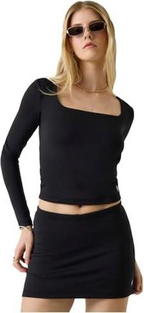 Guess Top col carr&eacute; ML jeans