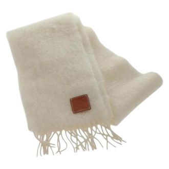 Loewe Foulard Pre-owned - Femme - Pre-owned - Blanc - Taille: ONE Size