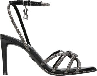 Steve Madden Femme, Chaussures, Noir, Taille: 36 EU Talons Noirs M&eacute;talliques avec Strass