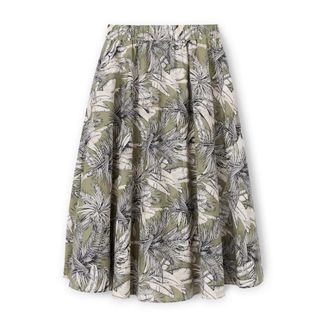 Motivi Rock mit Dschungel-Muster - - Skirts - Damen - Mehrfarbig - S
