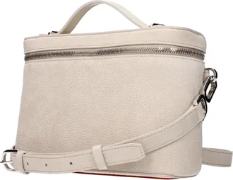 Christian Louboutin Womens Beige Leather Handbag Bag