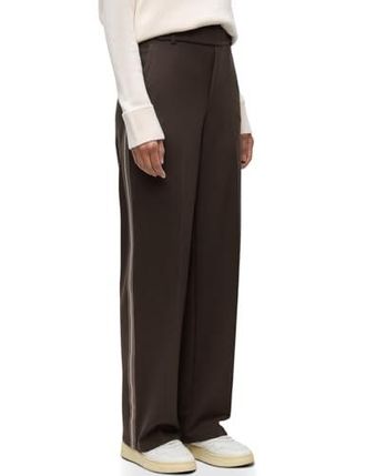 Street One Pantalon Coupe Droite - Marron fonc&eacute; - Taille 44