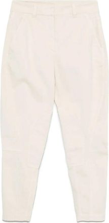 Brunello Cucinelli Pantalons D&eacute;contract&eacute;s - Blanc