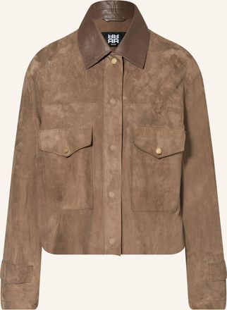 Riani Riani Lederjacke beige