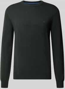 Christian Berg Regular Fit Strickpullover aus Baumwoll-Woll-Mix
