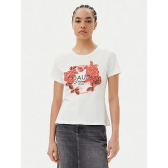 Gaud&igrave; T-Shirt 511FD64014 &Eacute;cru Regular Fit