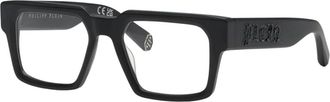 Philipp Plein Homme, Accessoires, Noir, Taille: 53 MM Vpp156M 0703 Optical Frame