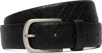 Calvin Klein G&uuml;rtel Calvin Klein Casual Pin Buckle Aop 32Mm Fixed LV04D7074G Schwarz