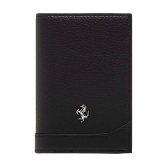 Ferrari Porte-cartes GT Soft en cuir Granata - Homme - Accessoires - Noir - Taille: ONE Size