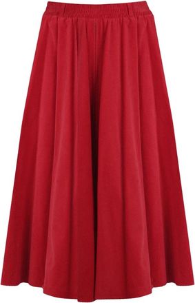 Semicouture Jupe midi - Femme - Jupes - Rouge - Taille: 40 FR