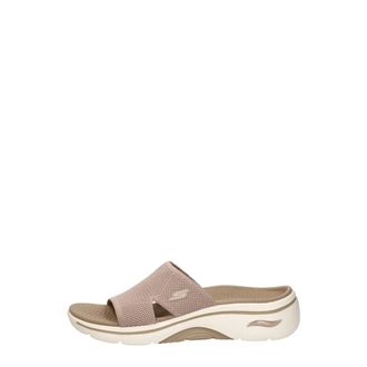 Skechers Femme, Sport, Beige, Taille: 41 EU Go Walk Arch Fit 2.0 Open Teen