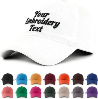 Generic Casquette Personnalisable,Casquette Baseball Homme Femme Personnalis&eacute;e avec Broderie Texte, Chapeau Golf LAlpinisme Tennis Fitness P&ecirc;che (FR/ES, Alpha