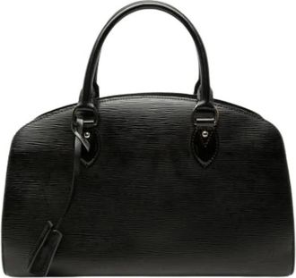 Louis Vuitton Sac &agrave; main vintage en cuir verni Pre-owned - Femme - Pre-owned - Noir - Taille: ONE Size
