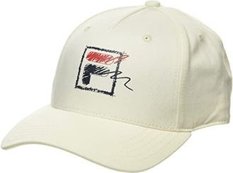 Fila BLIDA 5 Panel Cap with Doodled F-Box Casquette de Baseball, Sweet Corn, Taille Unique Mixte