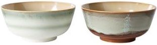 HK Living Bol 70s ceramics - Multicolore - Grès émaillé