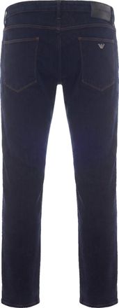 Emporio Armani Dark Rinse Denim Jeans - Navy