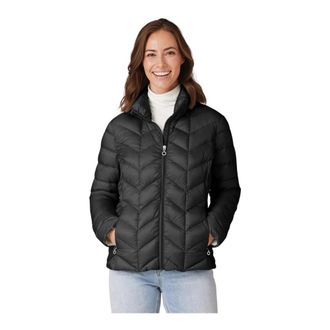 Junge Gepolsterte Leichte Daunenjacke Schwarz - - Jackets - Damen - Schwarzk - L