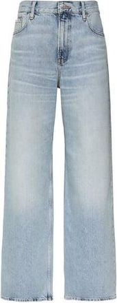 Calvin Klein Jean taille basse droit en coton