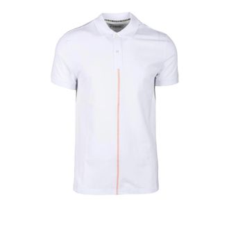 Dirk Bikkembergs Polo aus Baumwolle und Elastan - - Tops - Herren - Wei&szlig; - M