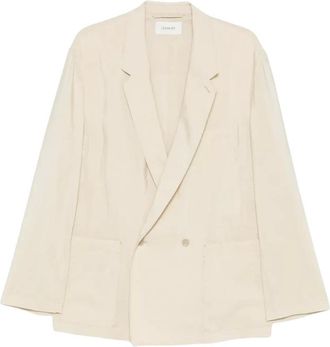 Christophe Lemaire Homme, Costumes, Beige, Taille: XL Soft DB Jacket